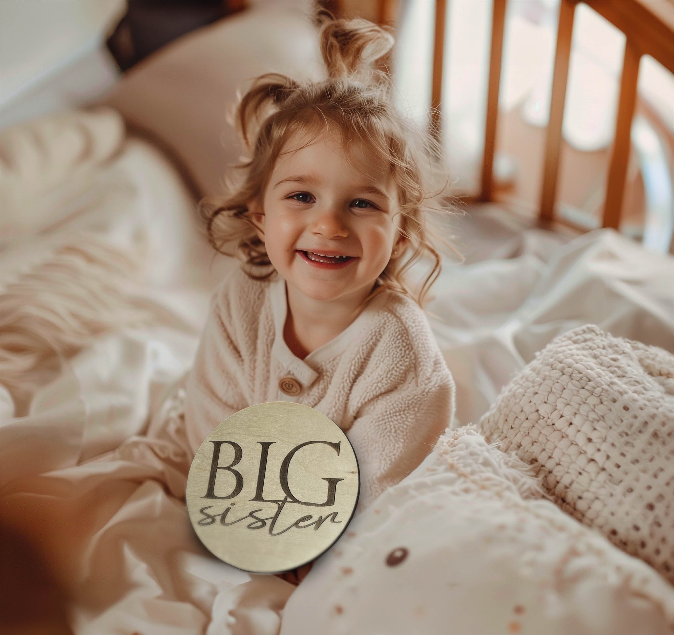 Big Sister Wood Announcement – Simply Inspired Design Co