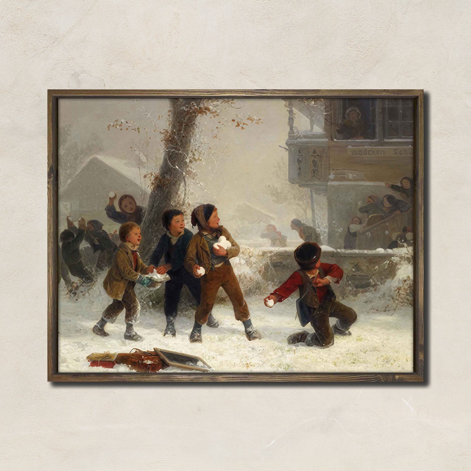 Snow Ball Fight – Simply Inspired Design Co