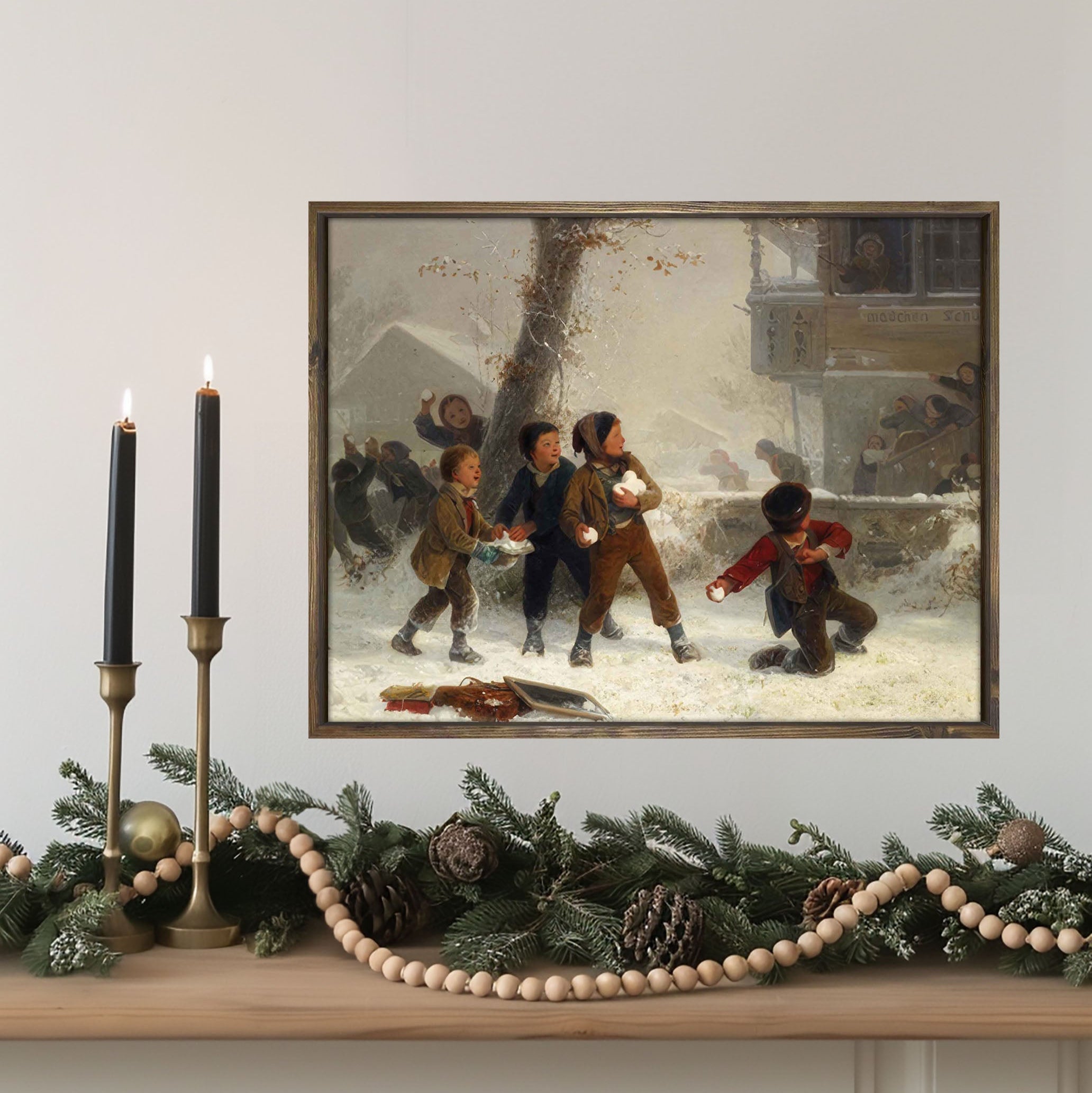 Snow Ball Fight – Simply Inspired Design Co