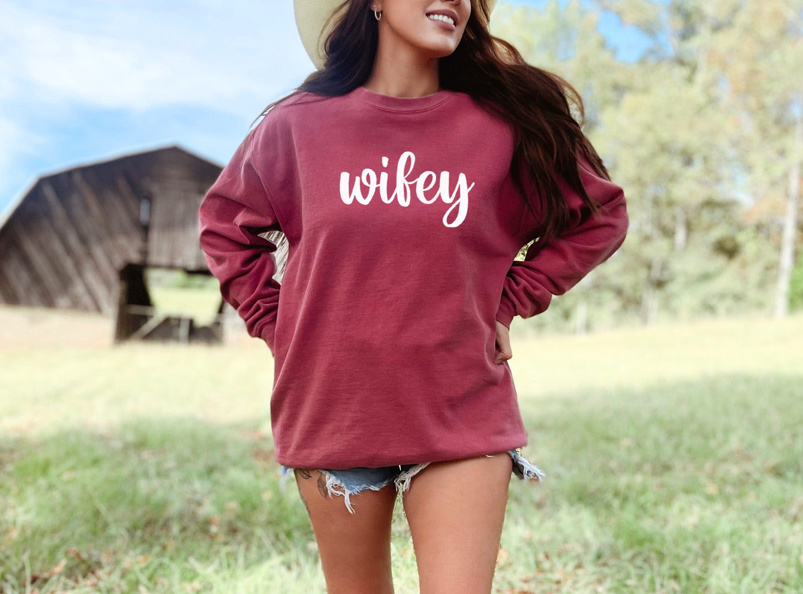 Wifey Sweatshirt – Simply Inspired Design Co