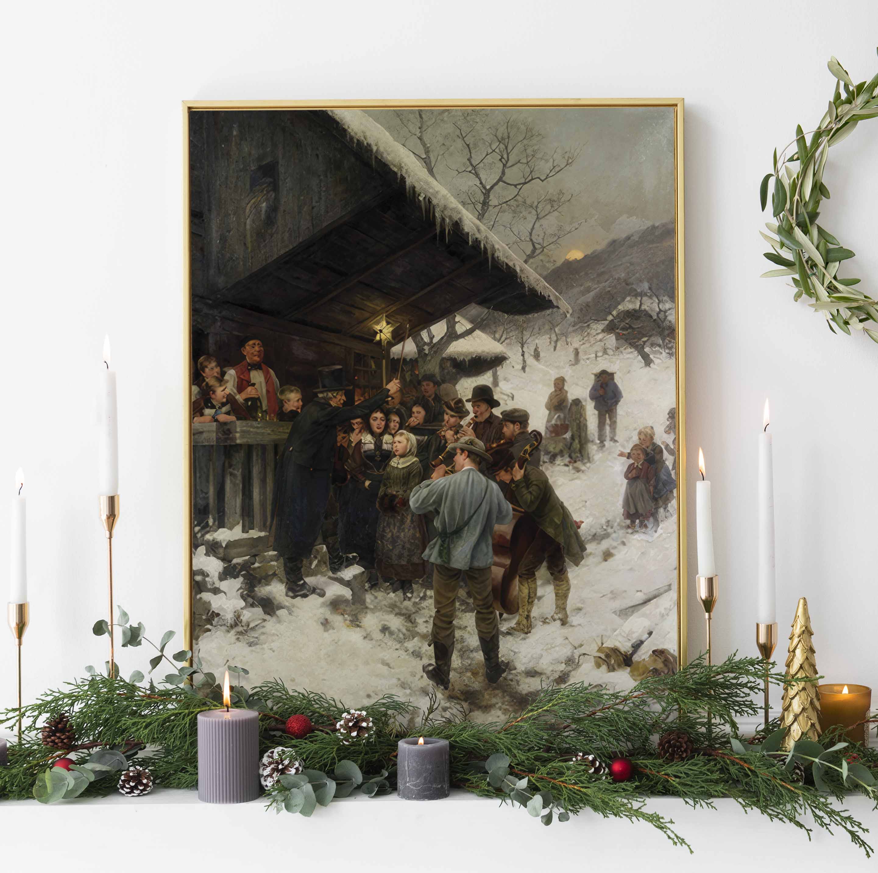 Christmas Caroling Print – Simply Inspired Design Co