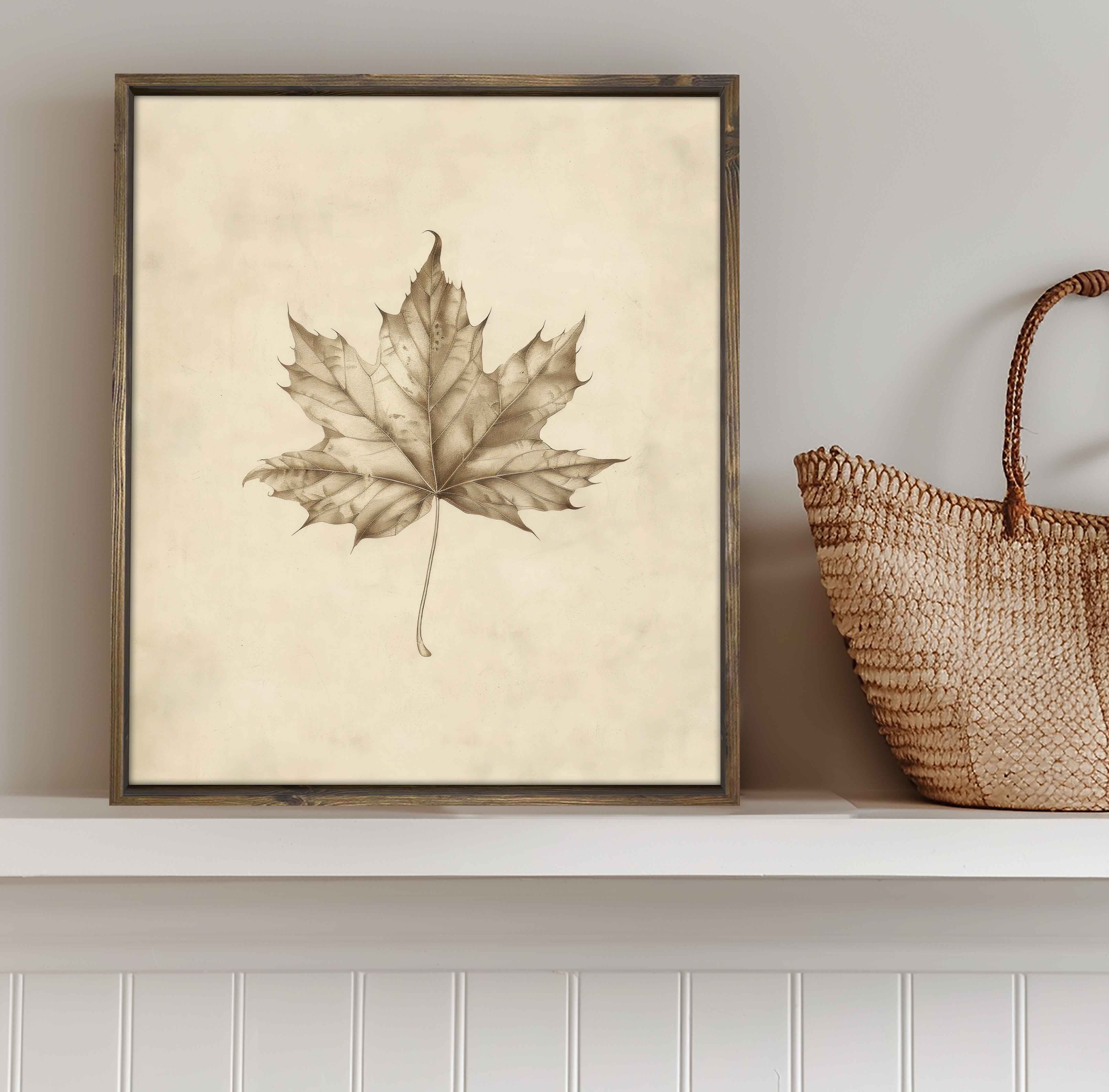 Fall Maple Leaf – Simply Inspired Design Co