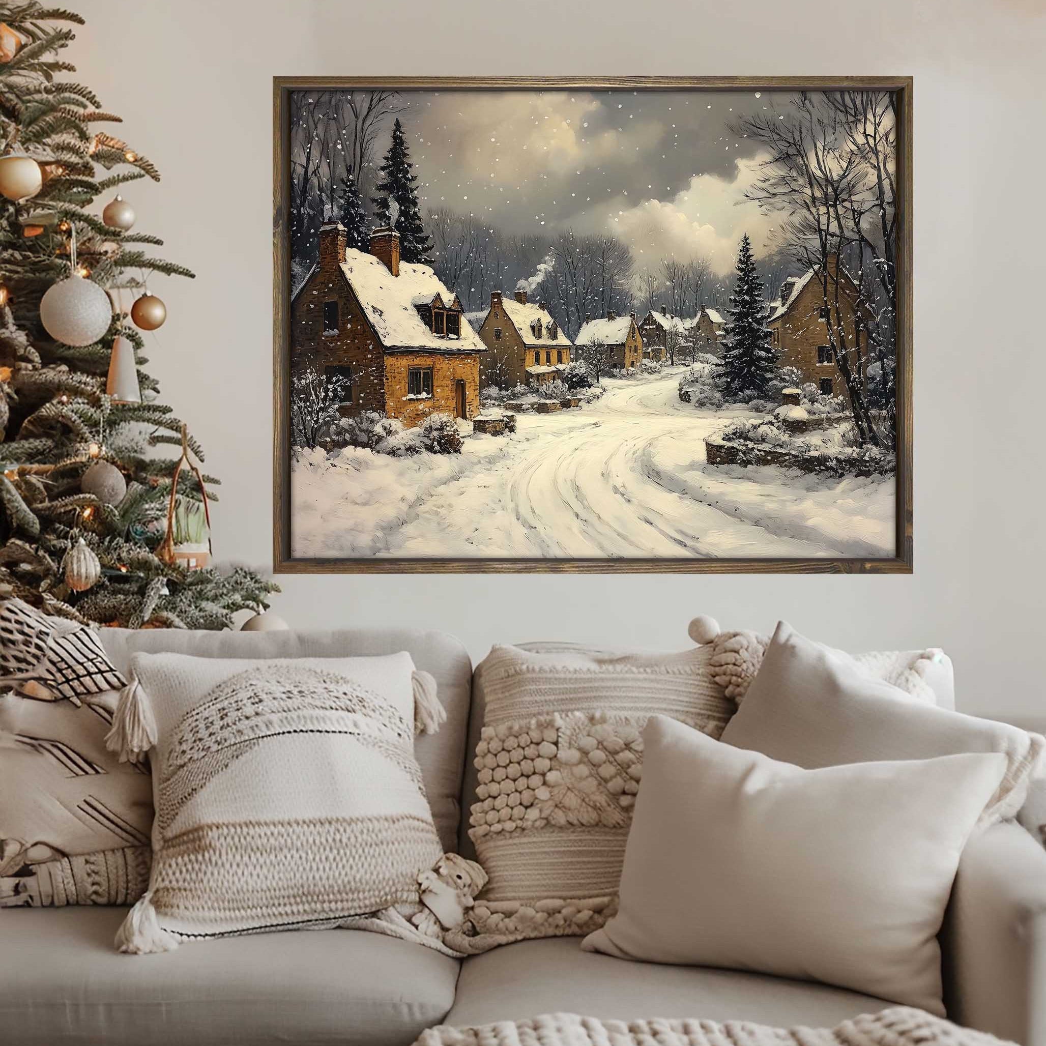 Snowy Lane – Simply Inspired Design Co