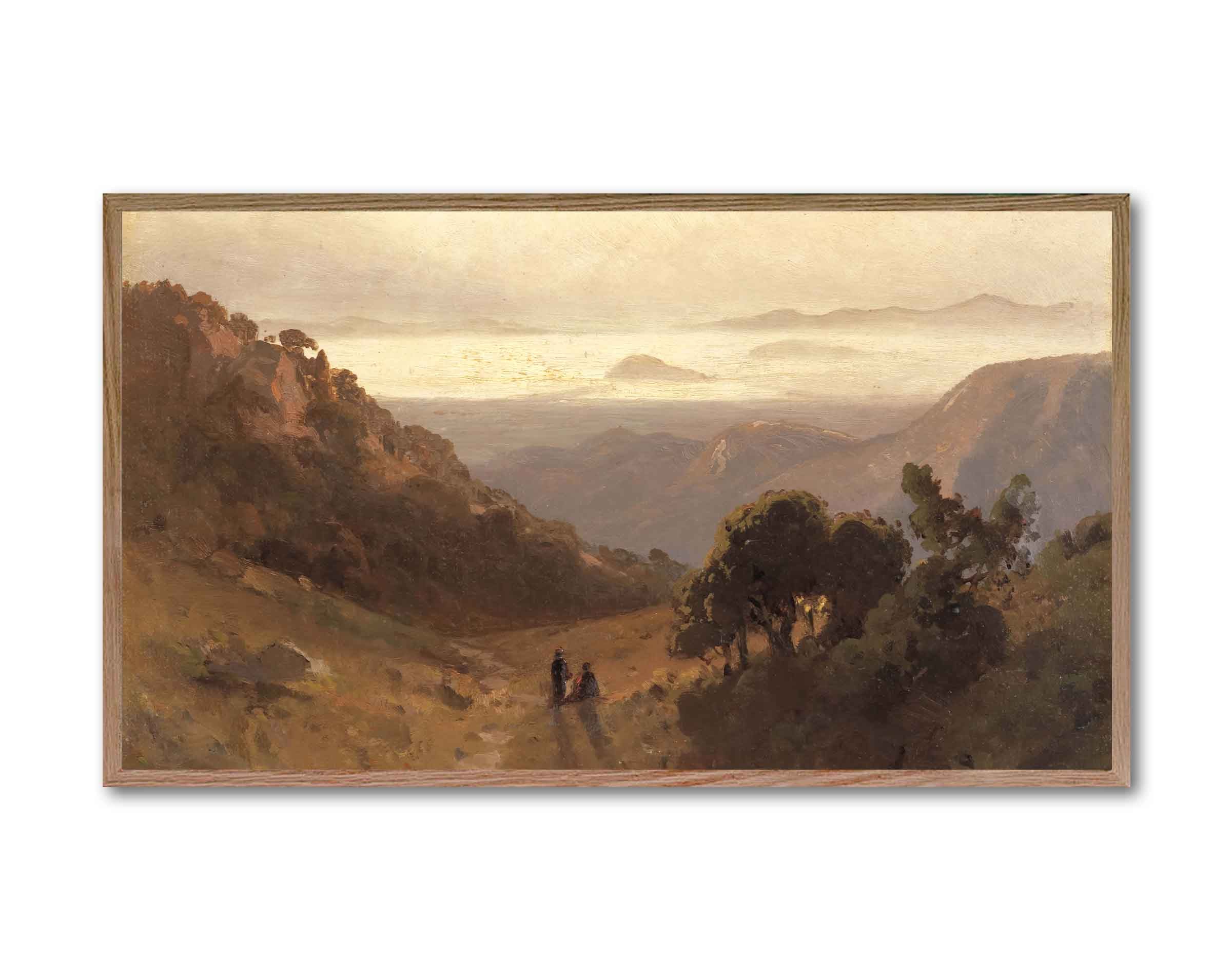 FRAME TV ART | The Golden View – Simply Inspired Design Co