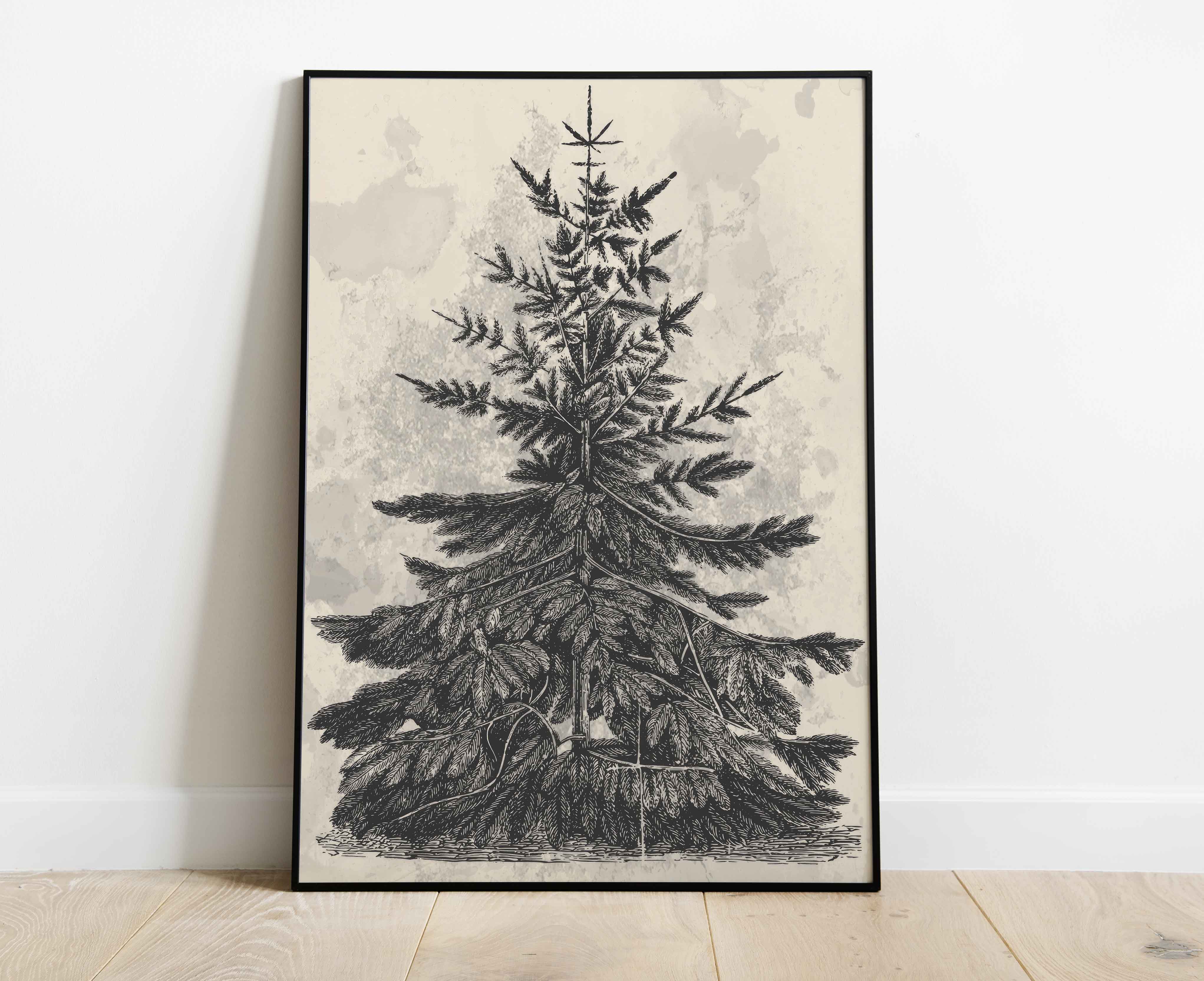 Winter Evergreen Print – Simply Inspired Design Co
