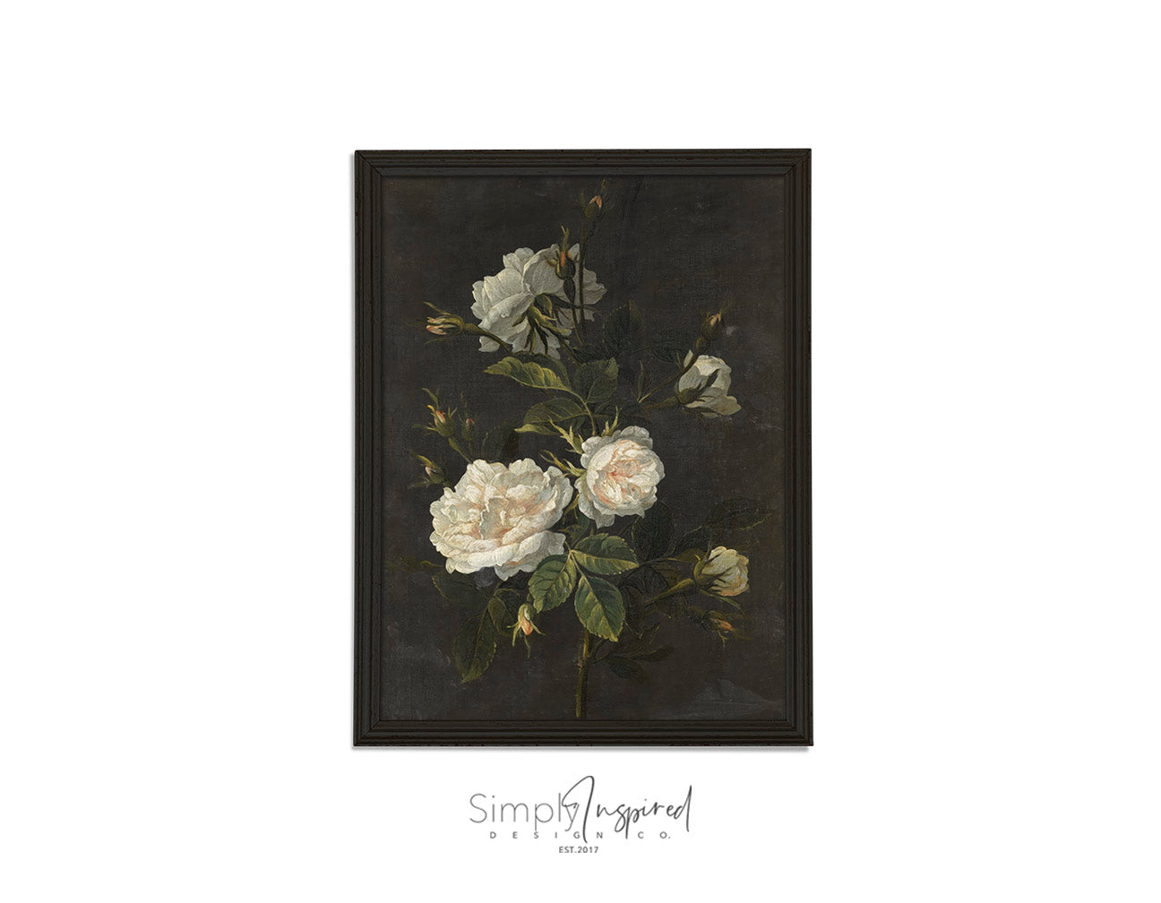 Neutral Roses Print – Simply Inspired Design Co